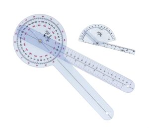 emi 12" goniometer and finger goniometer 2 piece set