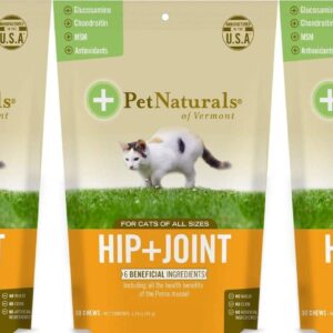 Pet Naturals (3 Pack) of VT Hip + Joint Supplements for Cats