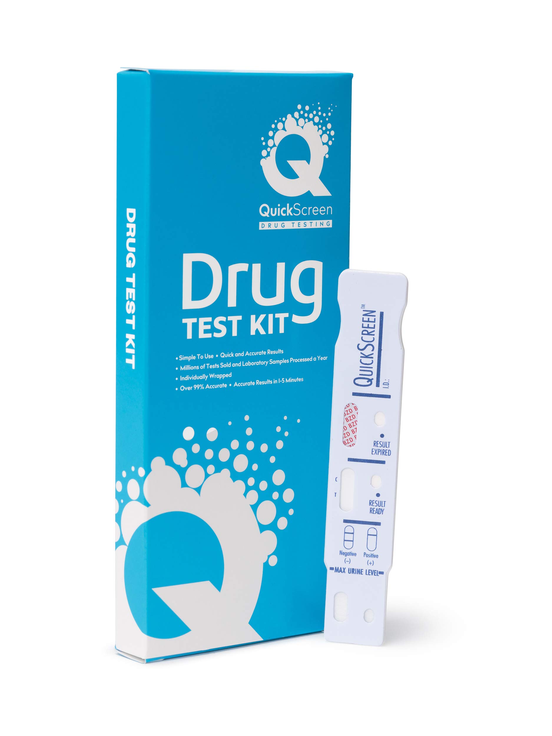 QuickScreen Urine Drug Test Benzodiazepine BZO, 25