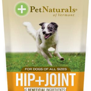 Pet Naturals (3 Pack) of VT Hip + Joint Supplements for Dogs