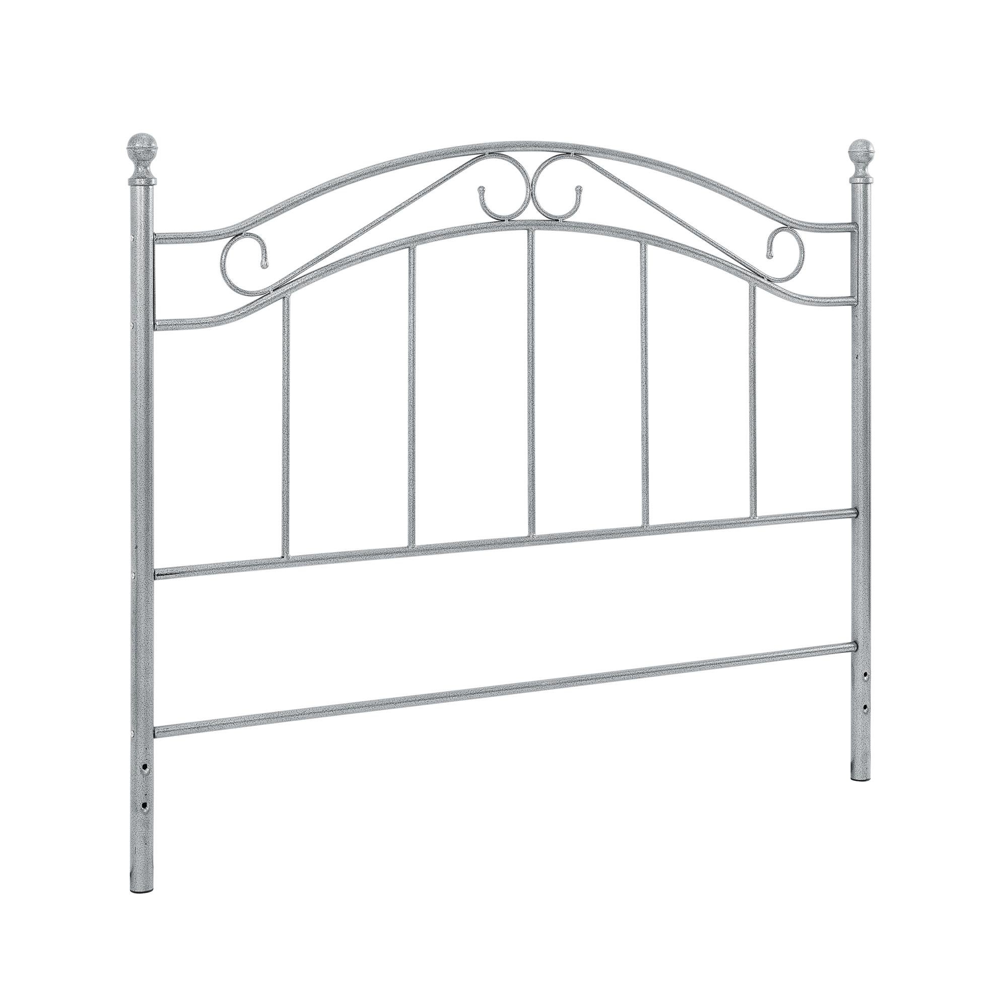 Dorel Living Winnie Full/Queen Metal Headboard, Pewter