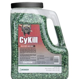 Neogen Cykill Bromethalin Rodenticide Bait,Green 4 lb. Jug