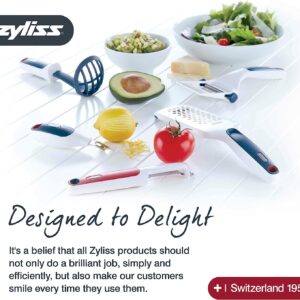 ZYLISS 2 Piece Santoku Knife Set with Sheath Covers, Stainless Steel