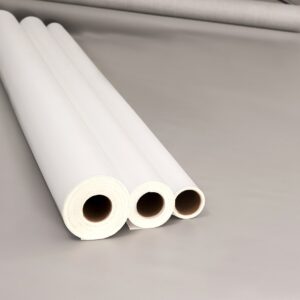 Marine Vinyl Fabric - 54" - White: 5 Yards (Rolled on Tube)