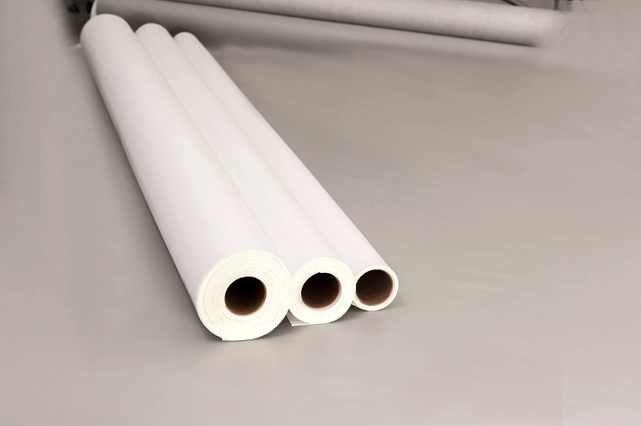 Marine Vinyl Fabric - 54" - White: 5 Yards (Rolled on Tube)