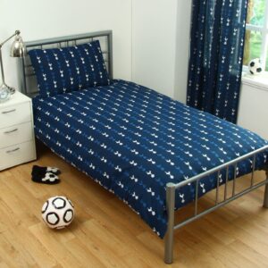 Tottenham Hotspur FC Pulse Wende Bettdeckenbezug und Kissenbezug für Einzelbett Set