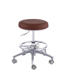 aphrodite dental height adjustable lab stool leisure chair micro fiber leather commercial furniture by purple-violet