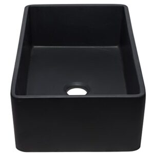 ALFI brand AB3320SB-BM Kitchen Sink, Black Matte