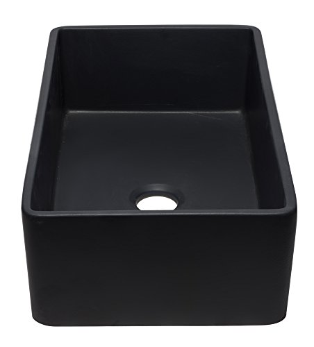 ALFI brand AB3320SB-BM Kitchen Sink, Black Matte