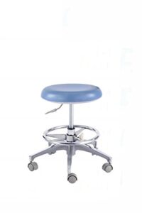 dental height adjustable lab stool leisure chair pu leather commercial furniture