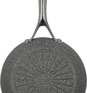 Ballarini 75001-762 Torino Frying Pan, 9.4 inches (24 cm), Made in Italy, Induction Compatible, Granitium, 5-Layer Coating