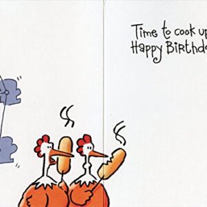 Rotisserie Chicken - Oatmeal Studios Funny Birthday Card