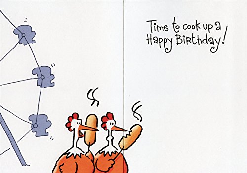 Rotisserie Chicken - Oatmeal Studios Funny Birthday Card