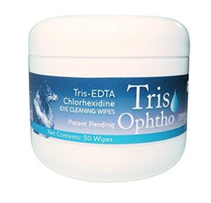 dermazoo trisophtho wipes 50ct. jar individual