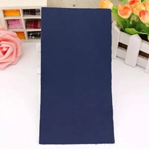 self adhesive fabric repairing patches for jackets, sofa, for clothing (width 3.93" x length 7.08") 3pcs/pack (dark blue)