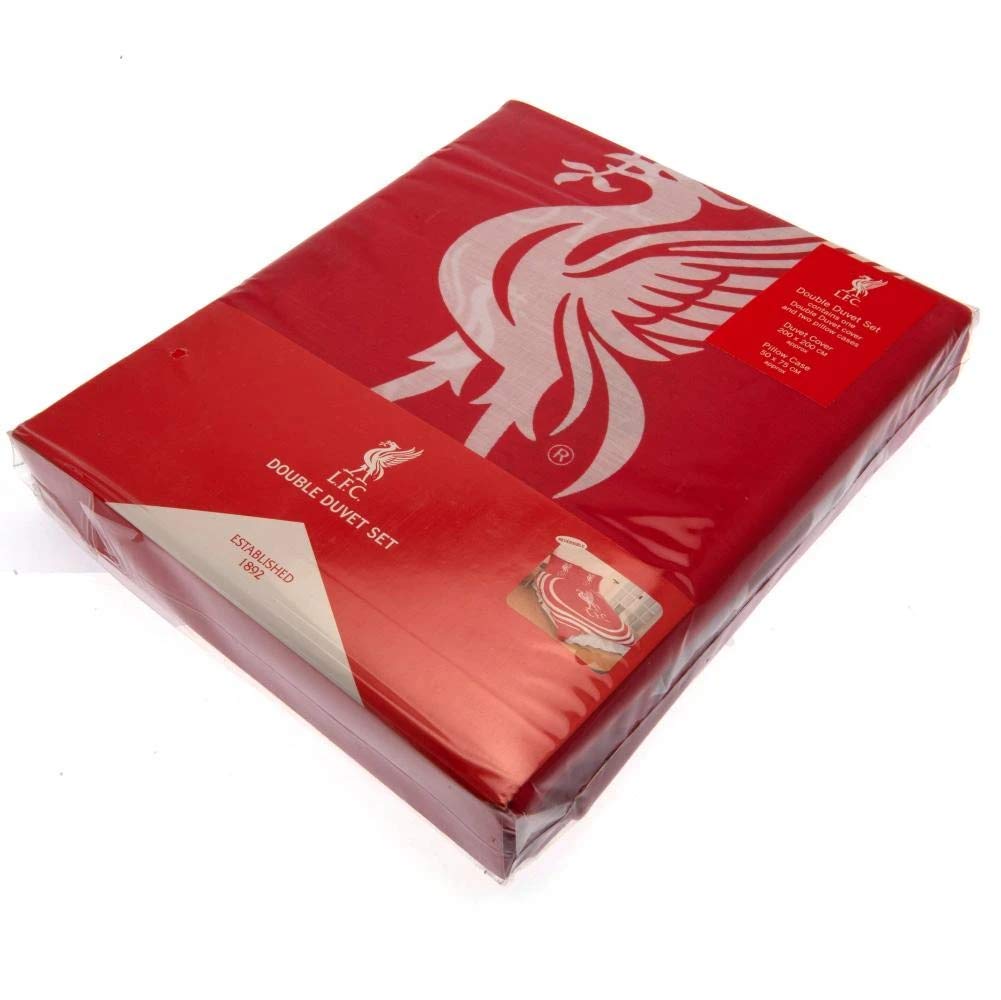 Liverpool F.C. 'Pulse' Reversible Double Duvet Quilt Cover Set