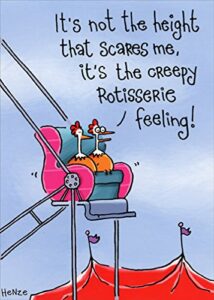 rotisserie chicken - oatmeal studios funny birthday card