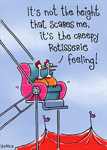 Rotisserie Chicken - Oatmeal Studios Funny Birthday Card