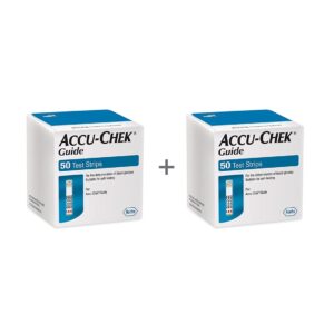 accu-chek guide test strips - 50 ct, pack of 2