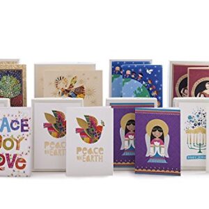 Hallmark UNICEF Boxed Christmas Cards, Peace On Earth Dove (12 Cards and 13 Envelopes) (1XPX2022)