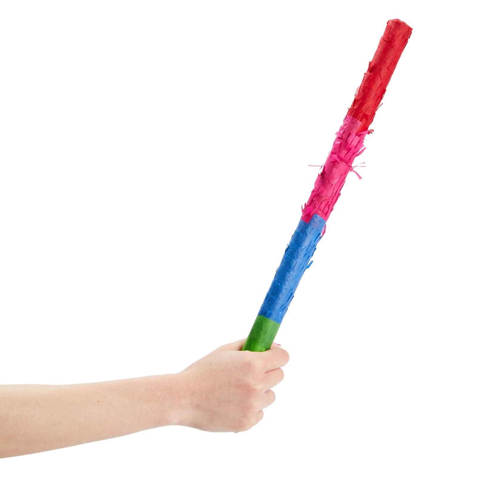 Small Pinata Stick and Blindfold for Kids Birthday, Cinco de Mayo Party Decorations (2-Piece Set)