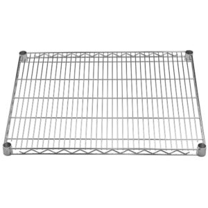 Shelving Inc. 24"d x 30"w Chrome Wire Shelving with 2 Tier Shelves, Weight Capacity 800lbs Per Shelf