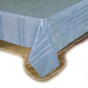 SOFINNI Clear Plastic Tablecloth Protector, Table Cloth Vinyl (60" x 120")