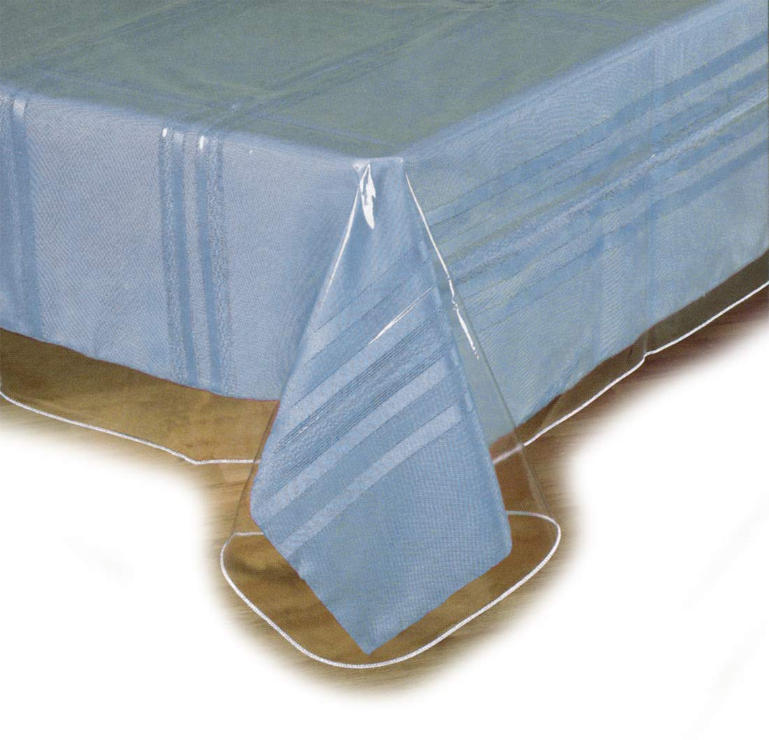 SOFINNI Clear Plastic Tablecloth Protector, Table Cloth Vinyl (60" x 120")