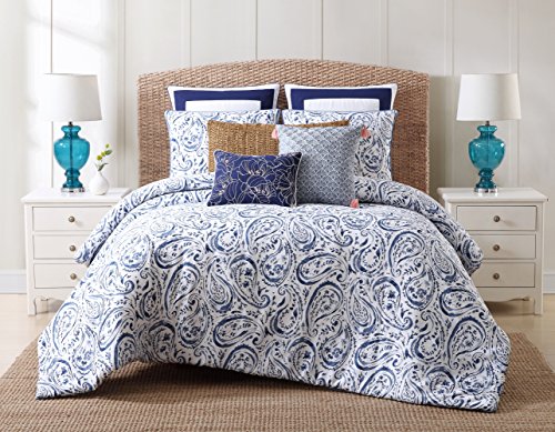 Oceanfront Resort Indienne Paisley Cotton Duvet Cover Set, King