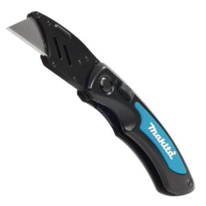 makita p-90548 utility knife, blue, small