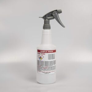 pre-labeled ghs spray bottles - isopropyl alcohol 70% - 16oz (supplied empty)