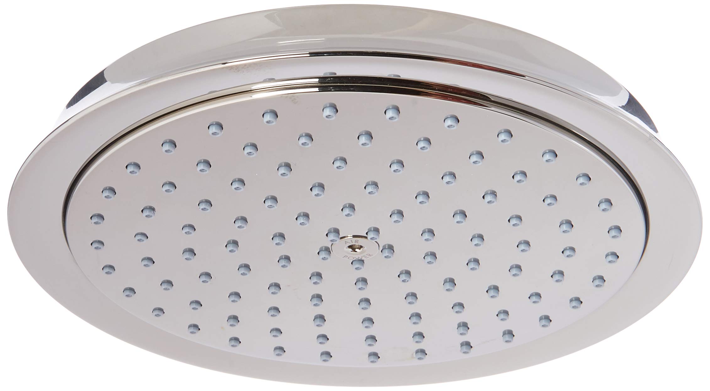 hansgrohe Raindance Classic 8-inch Showerhead Easy Install Classic 1-Spray RainAir Air Infusion with Airpower with QuickClean in Polished Nickel, 04722830