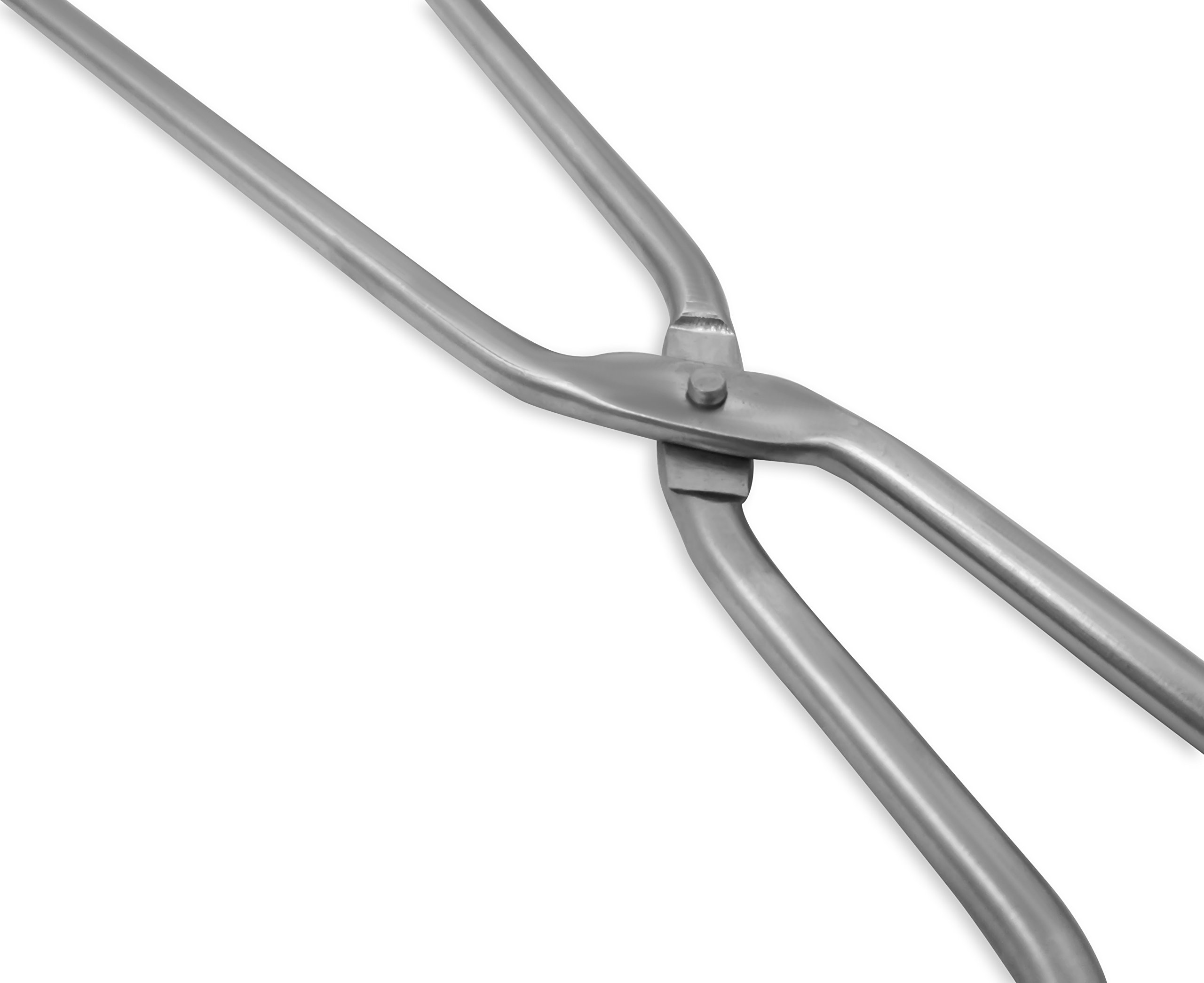 ION TOOL 14” Crucible Tongs, Stainless Steel, Professional Grade