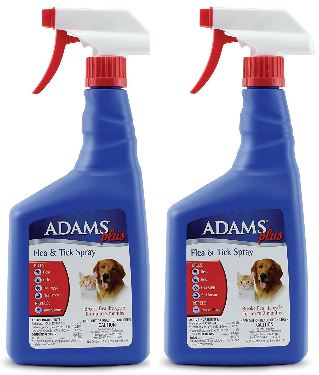 Adams Plus Flea & Tick Spray 32oz