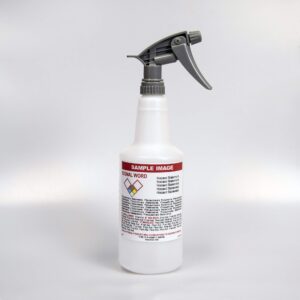 pre-labeled ghs spray bottles - methanol - 32 oz (supplied empty)