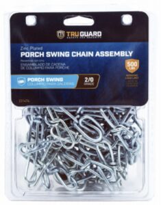 apex tool group t0702024tg tru-guard porch swing chain