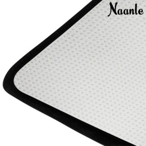 Naanle Sport Area Rug 3'x5', American Football Field and Ball Polyester Area Rug Mat for Living Dining Dorm Room Bedroom Home Decorative