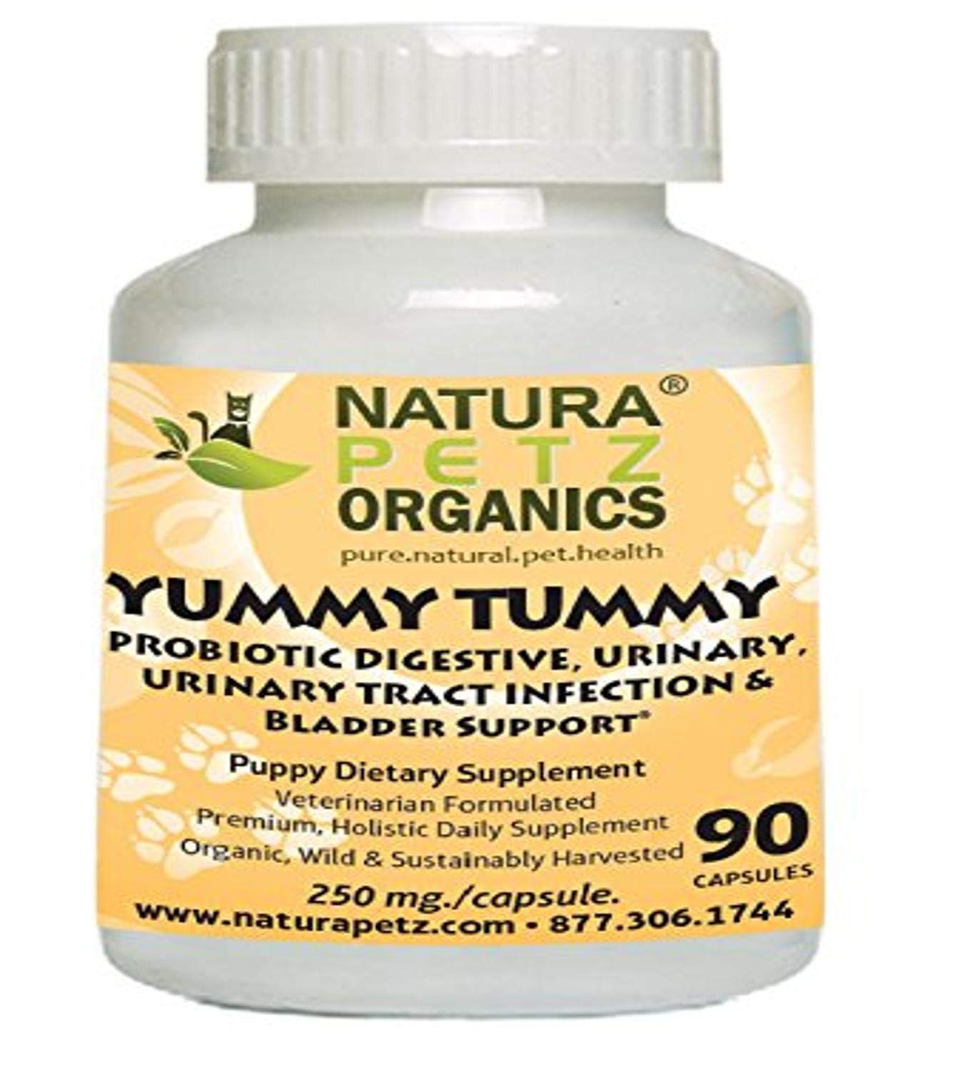 Natura Petz Organics YUMTUMPUP Probiotic Digestive Urinary Tract Support