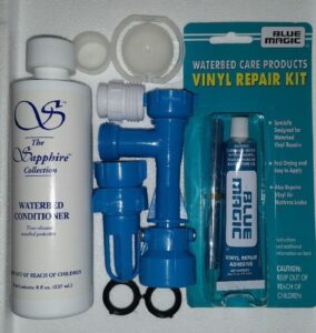 blue magic waterbed fill & drain patch cap & plug (8 oz.) conditioner kit