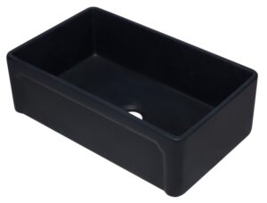 alfi brand ab3320sb-bm kitchen sink, black matte