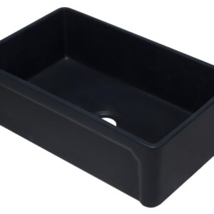 ALFI brand AB3320SB-BM Kitchen Sink, Black Matte