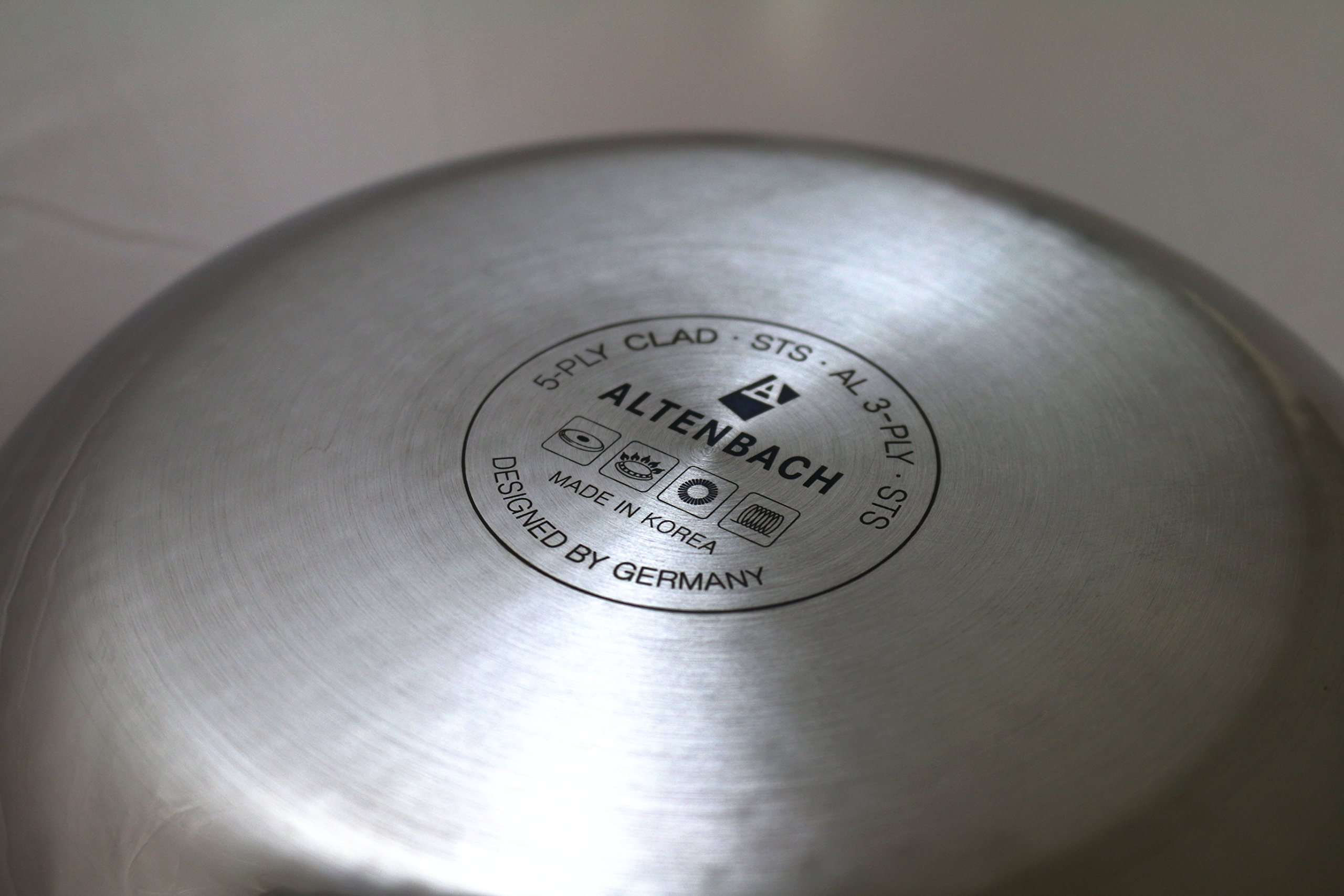 Altenbach Non-stick Stainless Steel Wok Pan, 5-Layers (28 cm)