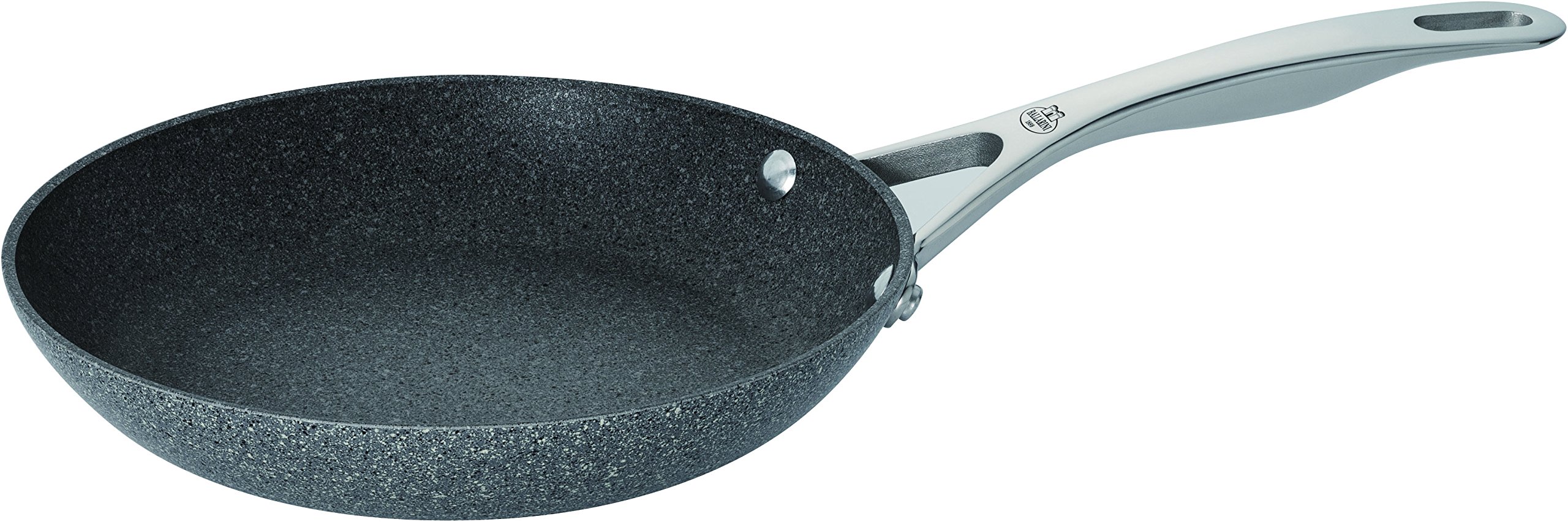 Ballarini 75001-762 Torino Frying Pan, 9.4 inches (24 cm), Made in Italy, Induction Compatible, Granitium, 5-Layer Coating