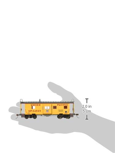 Bachmann Bay Window Caboose Caboose, Prototypical Yellow