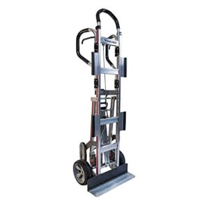 magliner appliance hand truck with 4th wheel attachment and 10" microcellular foam wheels, 800 lb. capacity