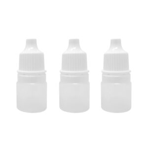 honbay 30pcs 2ml plastic empty squeezable dropper bottles portable eye drop bottle containers eye liquid dropper bottle with screw cap and plug