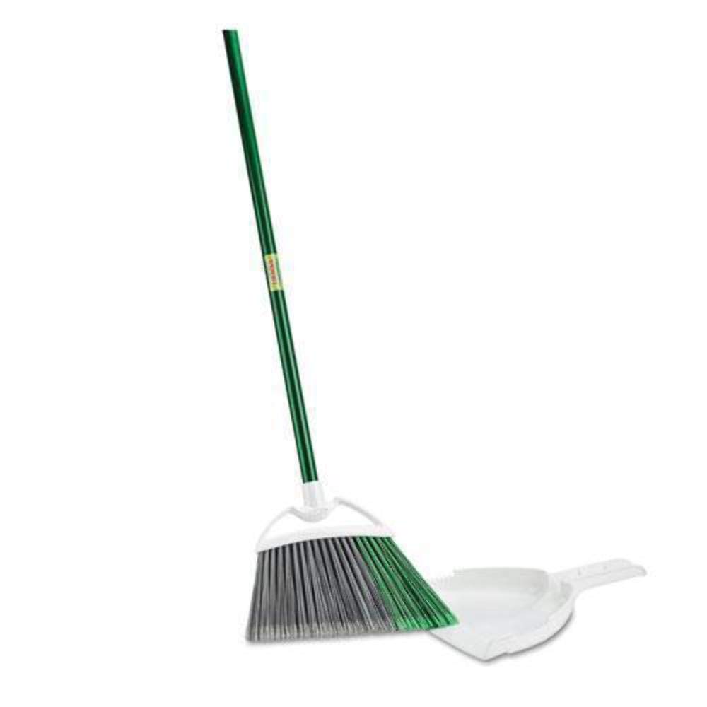 Libman Precision Angle Broom w/ Snap-on Dustpan