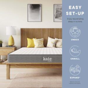 Modway Kate 6” King Innerspring Mattress - Firm 6 Inch King Innerspring Mattress- 10-Year Warranty