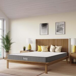 Modway Kate 6” King Innerspring Mattress - Firm 6 Inch King Innerspring Mattress- 10-Year Warranty