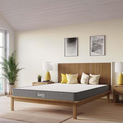 Modway Kate 6” King Innerspring Mattress - Firm 6 Inch King Innerspring Mattress- 10-Year Warranty